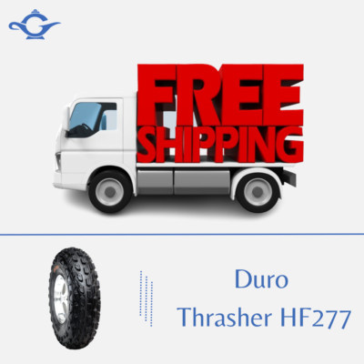 2x 22/8R10 4PR Duro Thrasher HF277 TL *PREMIUM ATV/QUAD BY DURO TYRE ...