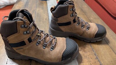 Caterpillar Men Accomplice X Waterproof Steel Toe Work Boot 9W Perfect ...