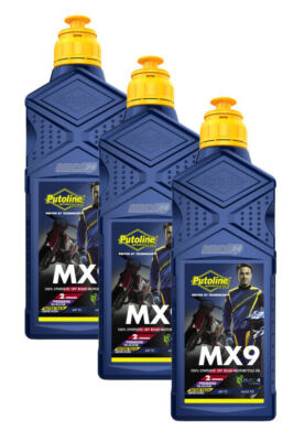 PUTOLINE MX9 2-Stroke Motore Olio Due-Tempi Olio Motore 3x1Liter ...