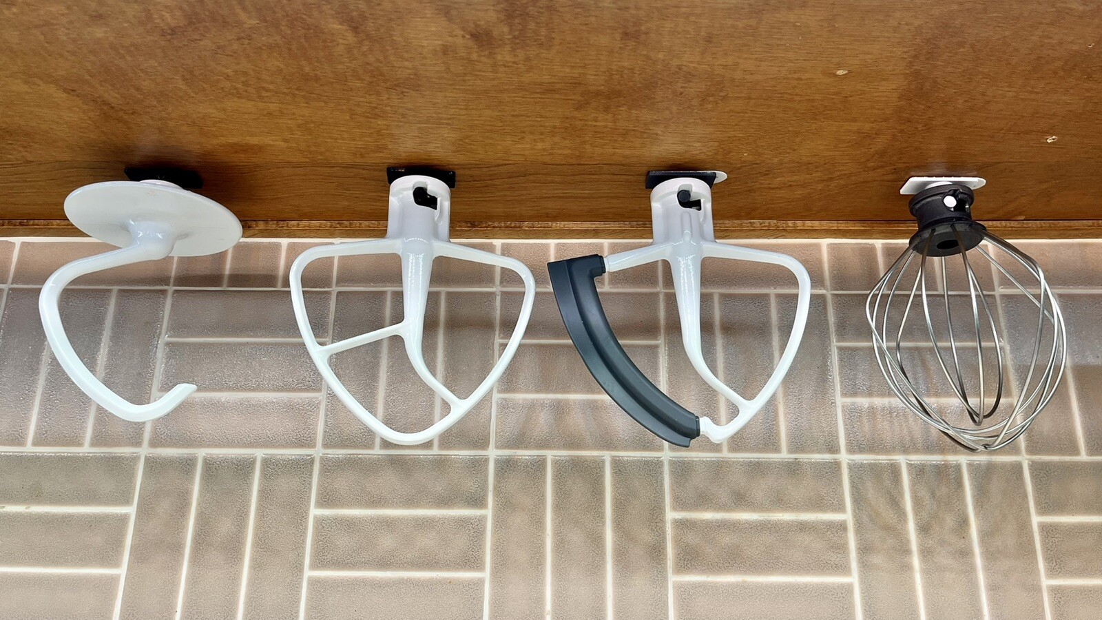 4-Pack KitchenAid Mixer Attachment Holder Organizer Hanger Free ...