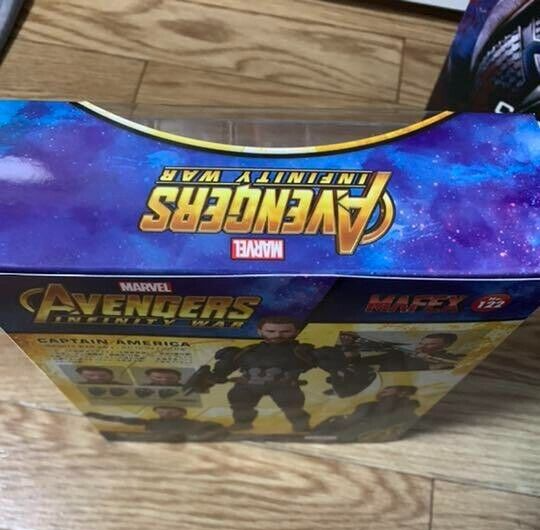 MAFEX No 122 CAPTAIN AMERICA Figure AVENGERS INFINITY WAR Ver MARVEL ...