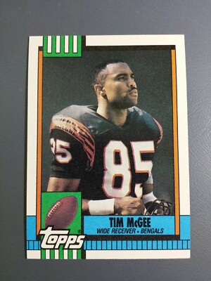 TIM McGEE 1990 TOPPS FOOTBALL Card # 274 C2151 | eBay