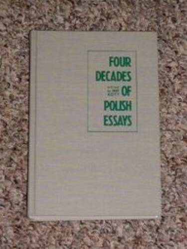 Four Decades of Polish Essays - Hardcover By Kott, Jan - GOOD ...