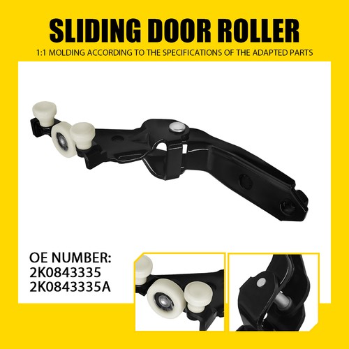 Sliding Side Door Roller Units Middle Left Fits VW Caddy 2003-2013 ...
