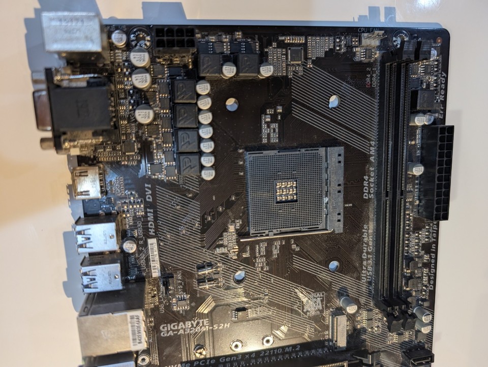 Gigabyte Technology GA-A320M-S2H Desktop computer motherboard,AMD,AM4 ...