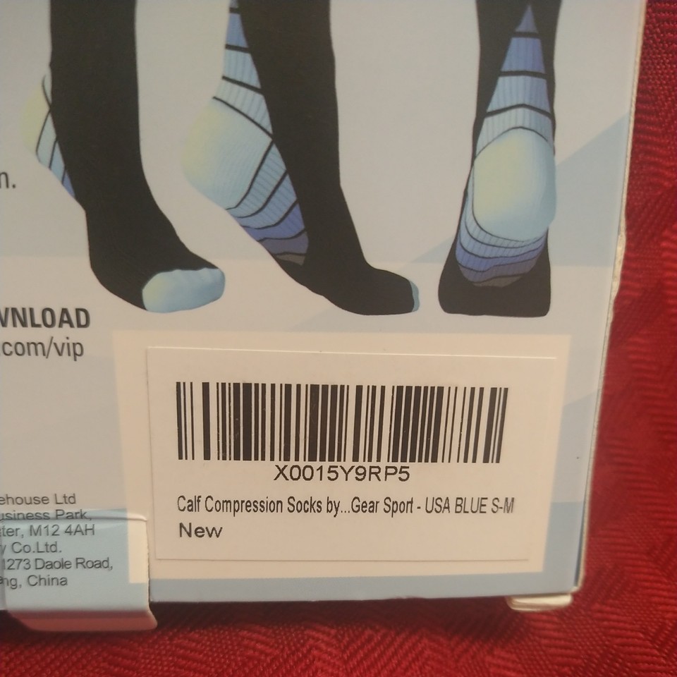 STAMINA Physix Gear Sport Graduated Athletic Compression Support Socks ...