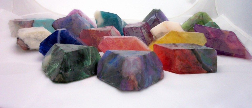 T S Pink SoapRocks, ROCKLET 4.0 oz Size Rocks Mineral Crystal Gemstone ...