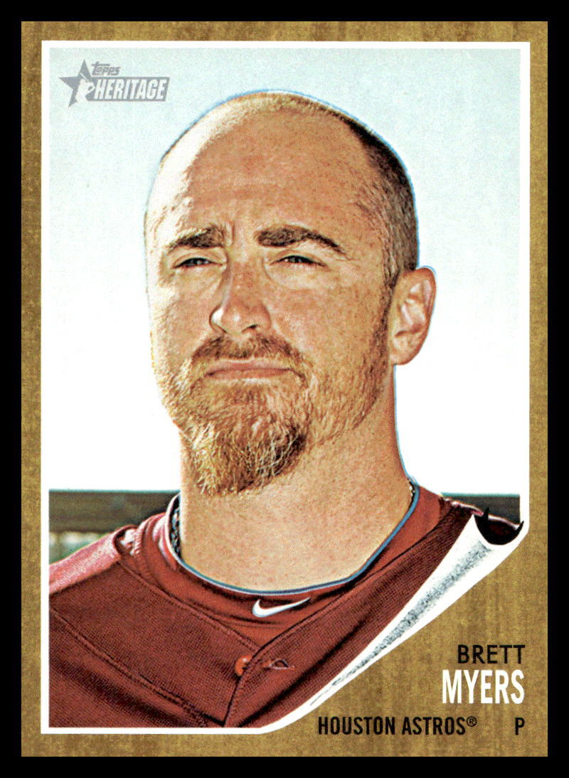 2011 Topps Heritage #304 Brett Myers Houston Astros | eBay