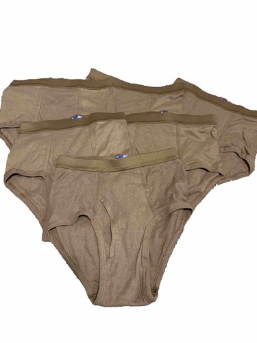 Vintage BVD Briefs Mens 32 Brown 3 Pack Military Army Underwear 100% ...