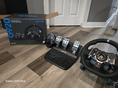 Logitech G920 Driving Force Racing Wheel , Pedals And Shift- Black (941 ...