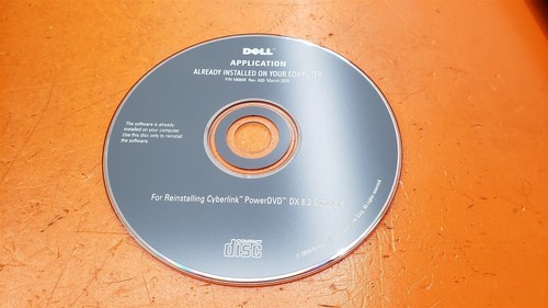 ⭐️⭐️⭐️⭐️⭐️ Dell Application Cyberlink PowerDVD DX 8.2 Software ...