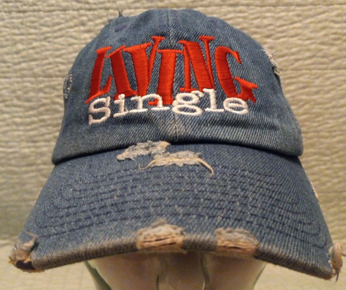 Unisex Adj Strapback KB Ethos Vintage Distressed Denim Living Single ...