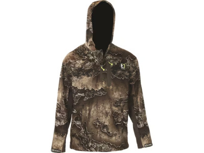 Element Outdoors Men's Prime 1/4 Zip Hooded Jacket (Realtree Excape ...