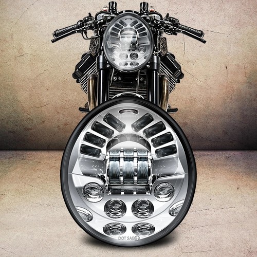 DOT Headlight Hi/Low For Harley V Rod VROD VRSCA VRSC VRSC/V-ROD LED ...