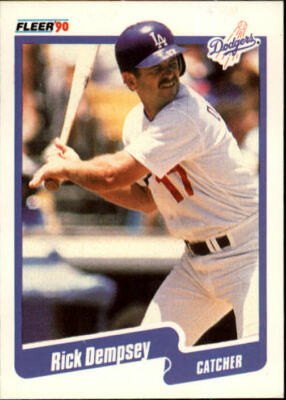1990 Rick Dempsey Fleer Baseball Card #392 | eBay