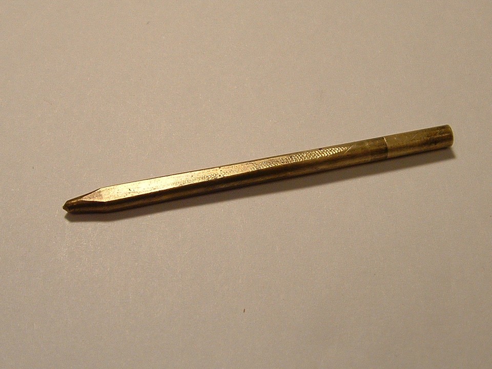 10 solid brass PERMA LOK LACING NEEDLE Leather braiding LEATHERCRAFT ...