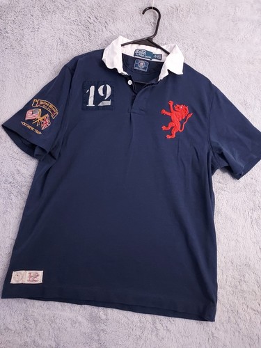 Polo Ralph Lauren Rugby Shirt Mens Large Dragon Crest 2012 Olympic Team ...