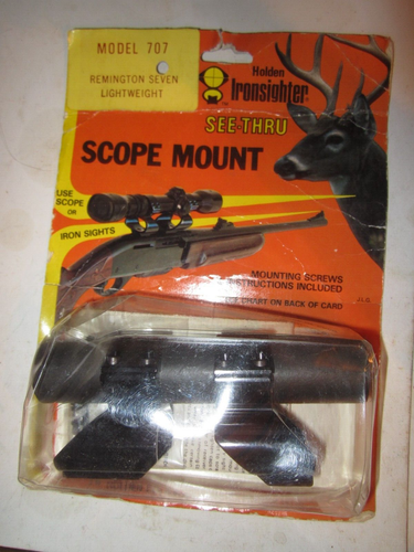 J. B. Holden IRONSIGHTER Scope Mount Rem Model 7 LW,Model 707 , 3 Screw ...