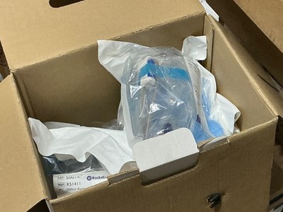 4pc Rocket Medical Pleurex 1000ml Bottle & Dressing Packs R51411 3/25 ...