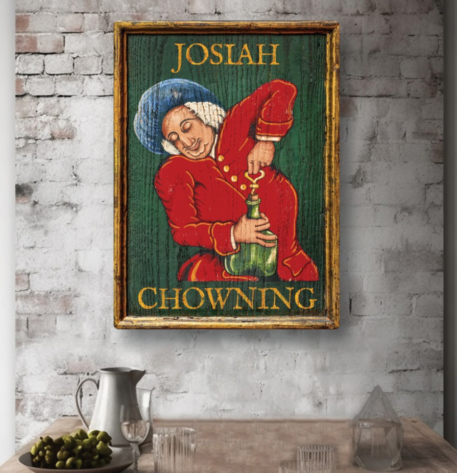 Chowning Tavern Sign Williamsburg Vintage Sign Antique Look Pub Bar ...