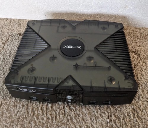 Rare Original Xbox Special Edition Clear Skeleton Console For Repair ...