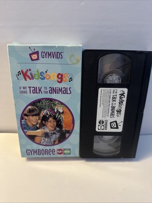 GYMBOREE KIDSONGS IF WE COULD TALK TO THE ANIMALS VHS VIDEO 2001 | eBay