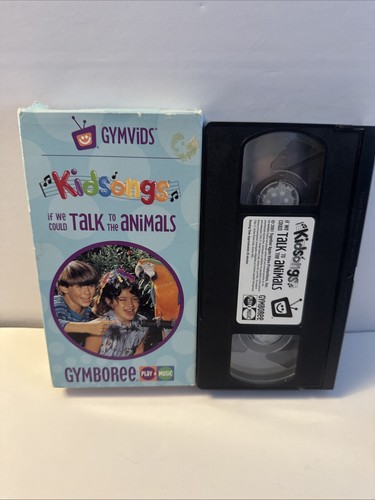 GYMBOREE KIDSONGS IF WE COULD TALK TO THE ANIMALS VHS VIDEO 2001 | eBay