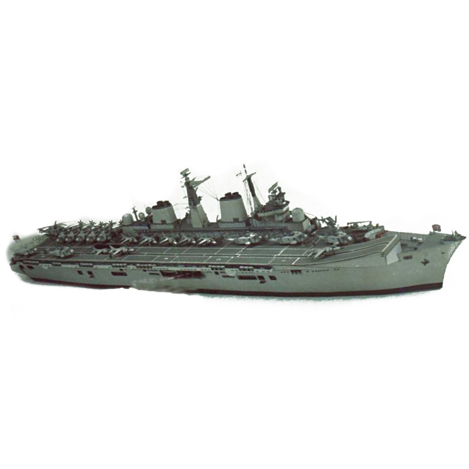 1:400 HMS Invincible (R05) Aircraft Carrier Model 3D Paper Unassembled ...
