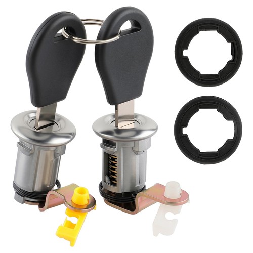 2Pcs Left & Right Door Lock Set W/Key Fit for Nissan Pickup Hardbody ...