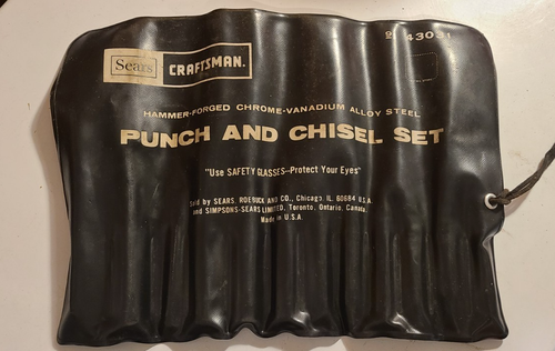 Craftsman Pin Punch Chisel Set USA, 12 pcs - PN 43031 | eBay