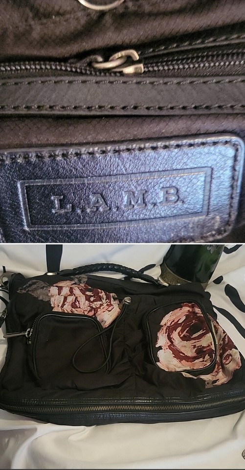 L.A.M.B HTF rose crossbody beloved condition | eBay