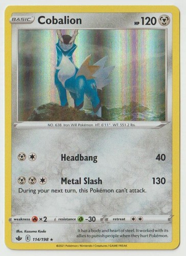 2021 ANIME POKEMON CARD HOLO COBALION 114/198 ~R68 | eBay