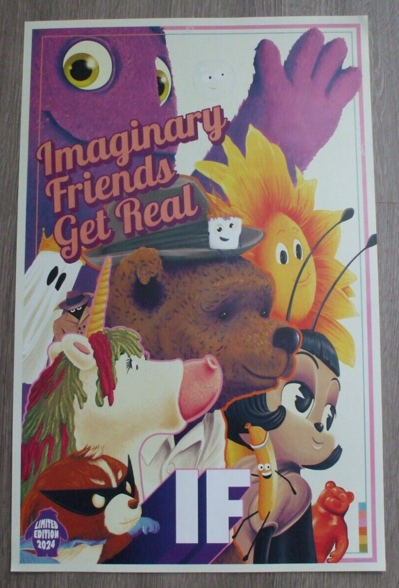 IF Movie Poster "Imaginary Friends Get Real" 11x17 | eBay