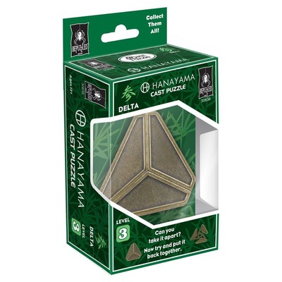 Puzzle: Hanayama: Delta Lvl 3 - Brainteaser Bepuzzled Games New! | eBay