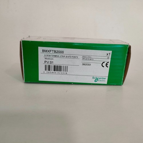 Schneider Electric BMXFTB2000 Screw Terminal Strip 20 STD Po Modicon ...