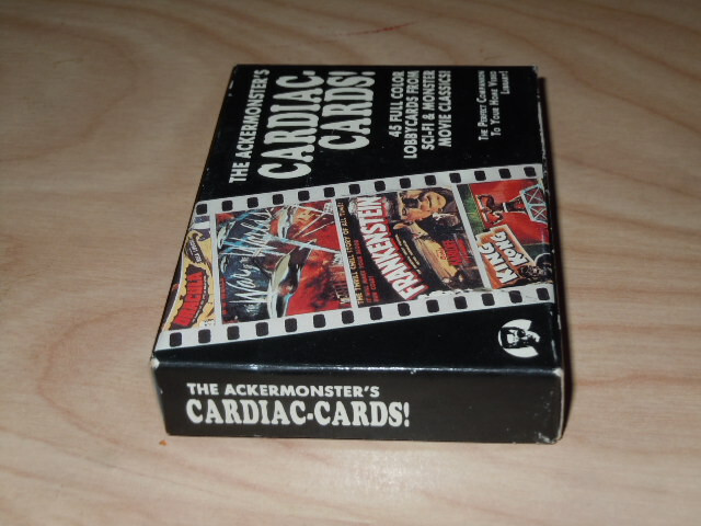 The Ackermonster's Cardiac Cards 45 Full Color Lobbycards Sci-Fi ...