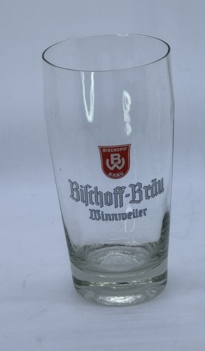 Vintage German Bischoff Brau Beer Glass from Germany | eBay