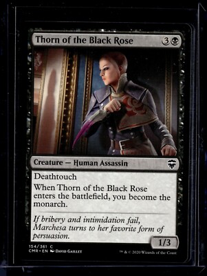Thorn Of The Black Rose - 154 - CMR - NM - MTG Magic the Gathering | eBay