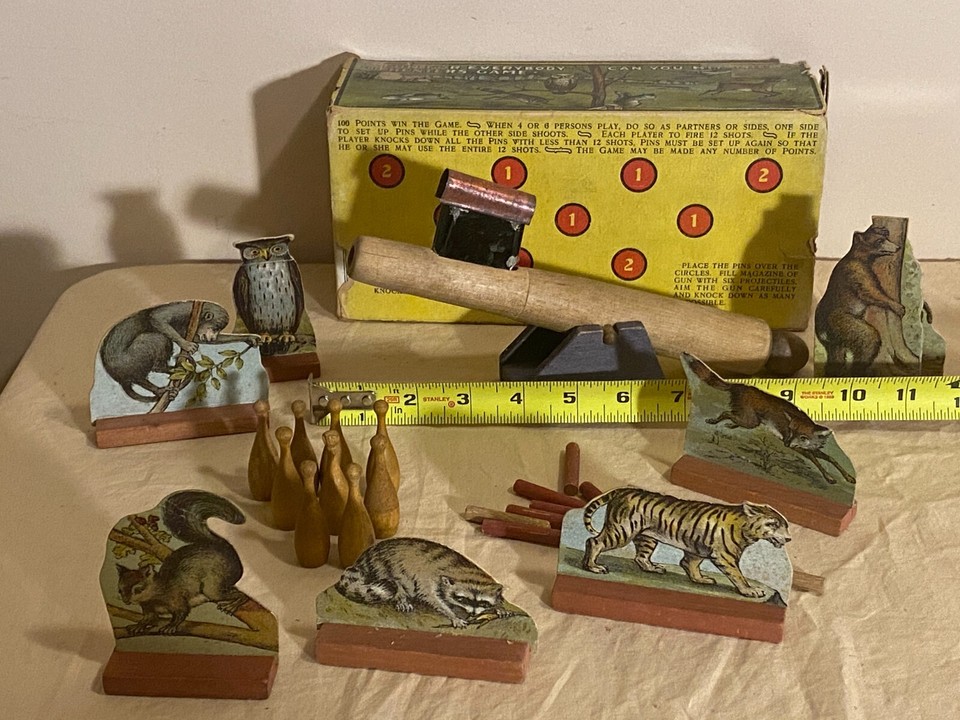 Antique Harmless Toy Gun Playset Amazing Find at-39 | eBay