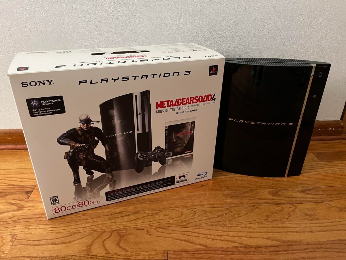 Metal Gear Solid 4 Ps3 Console