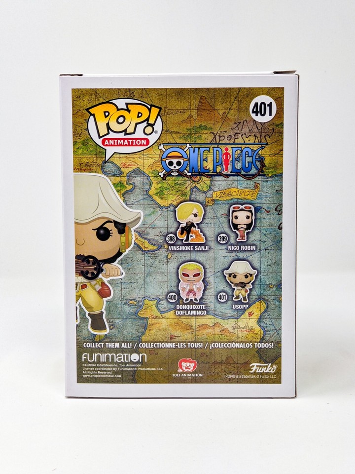 Jacob Romero One Piece Usopp #401 Signed Funko Pop JSA Certified ...