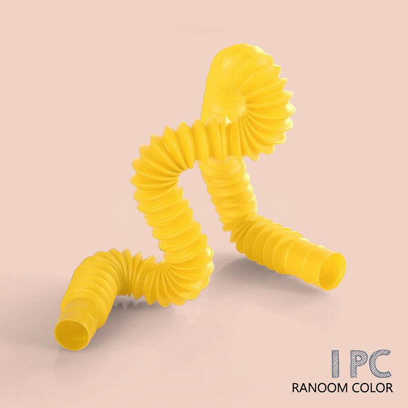 New 6-12Pcs Fidget Pop Tube Toys for Kids and Adults, Pipe Sensory ...