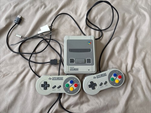 SNES Super Nintendo Classic Mini European Edition Modded With Extra ...