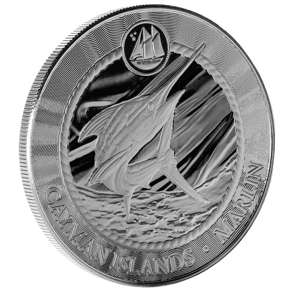 2025 1 oz Cayman Islands Marlin .9999 Silver Coin (BU) #A426 | eBay