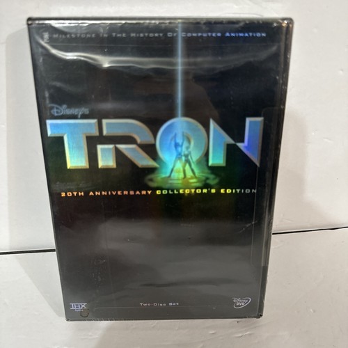 Tron (DVD, 2002) 2-Disc 20th Anniversary Collectors Edition! THX! New ...