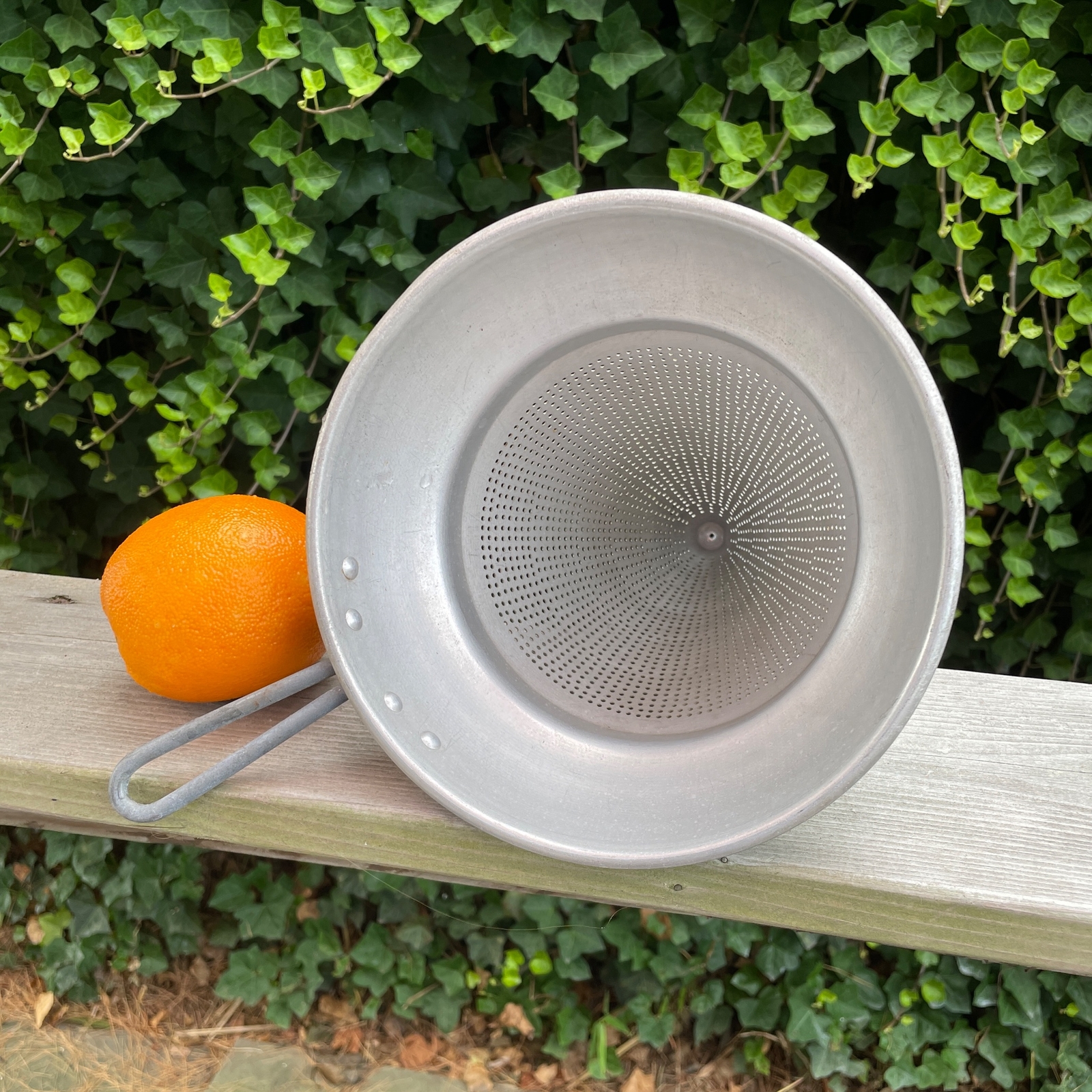 Vintage Wear-Ever 8.5" Aluminum Cone Food Stainer for Inside Pot | eBay
