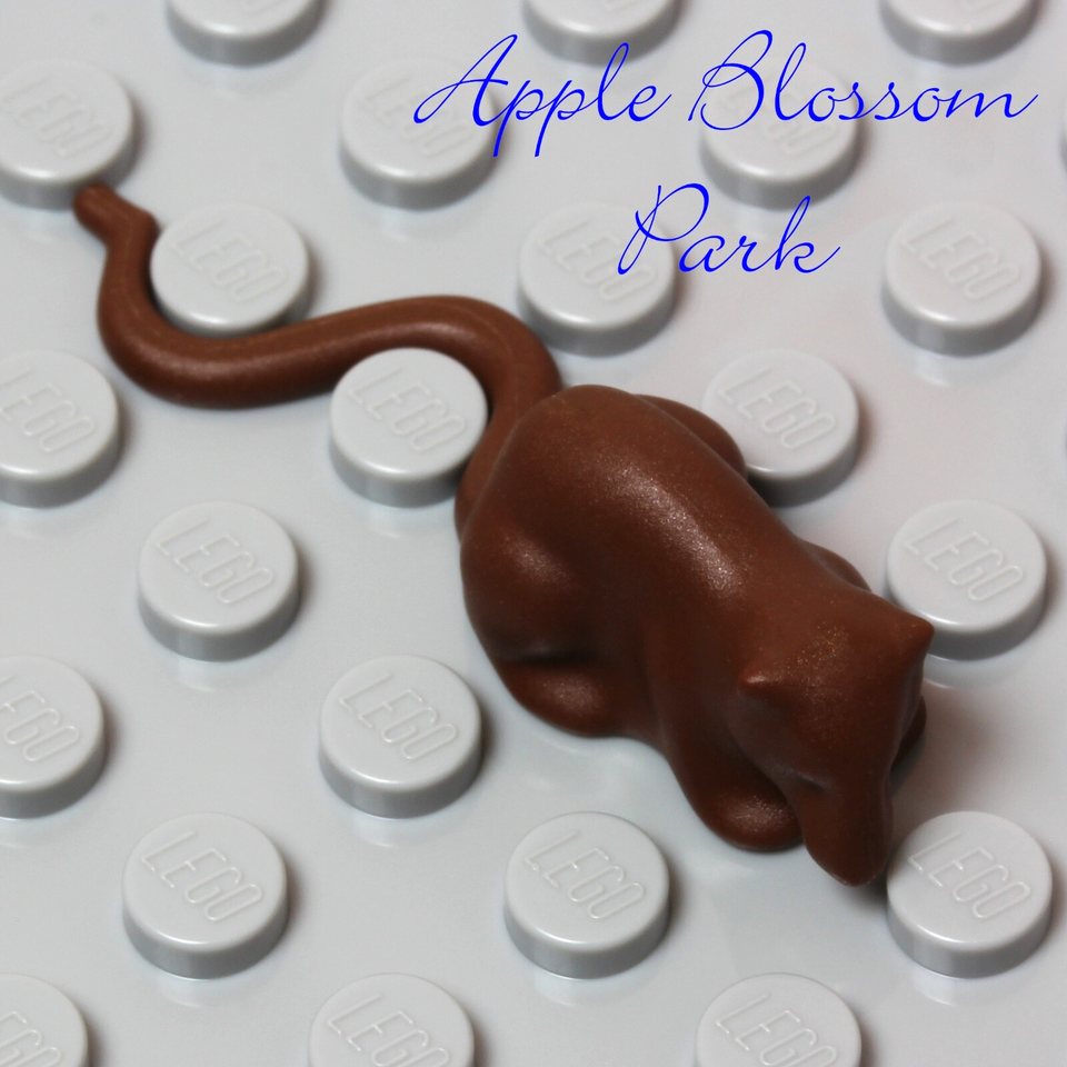 NEW Lego Minifig Animal Classic BROWN RAT - Boy Girl Minifigure Pet ...