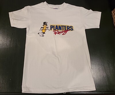 Planters Mr. Peanut Planters Racing T Shirt SMALL Brand New | eBay