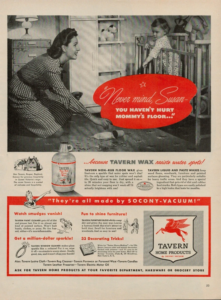 Vintage Cleaning Ads