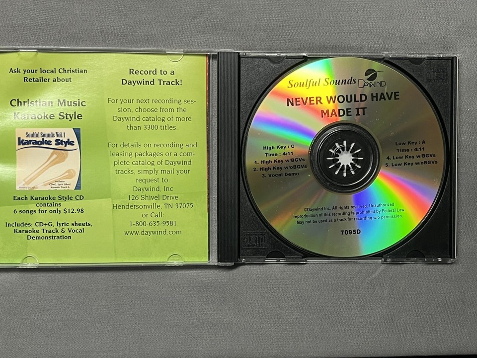 Lot of 5 Soulful Sounds Gospel CDs Daywind | eBay